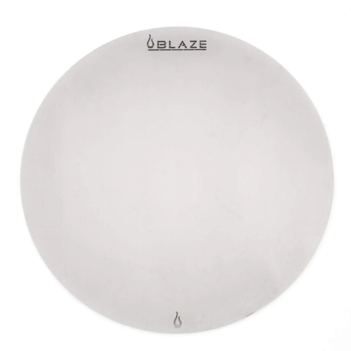 Blaze 15" 4 in 1/Half Round Stainless Steel Cooking Plate/Heat ...