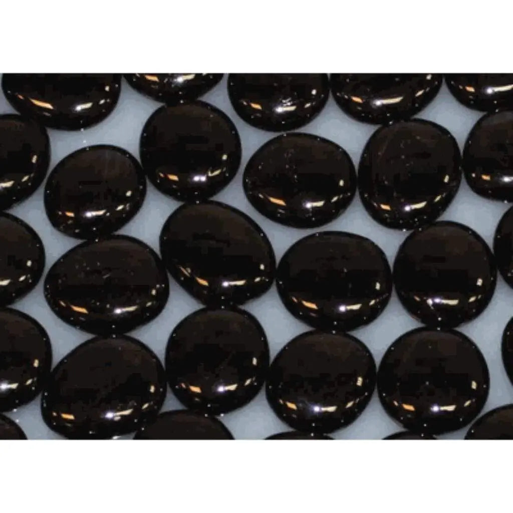 Empire 1" Onyx Solid Decorative Glass Drops (1 Sq. Ft.) - Dreamwood ...