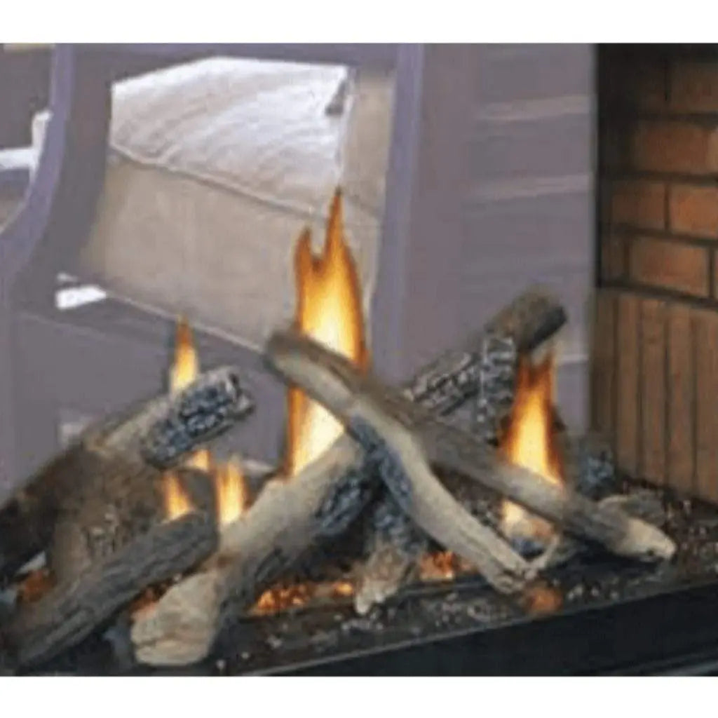 Empire 24" Multi-Sided Campfire Log Set Accessory for 36" Peninsula ...