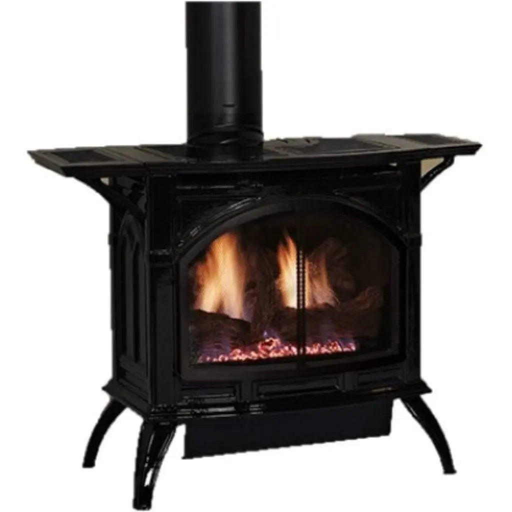 Empire Spirit Medium Cast Iron Direct Vent Gas Stove | Dreamwood ...