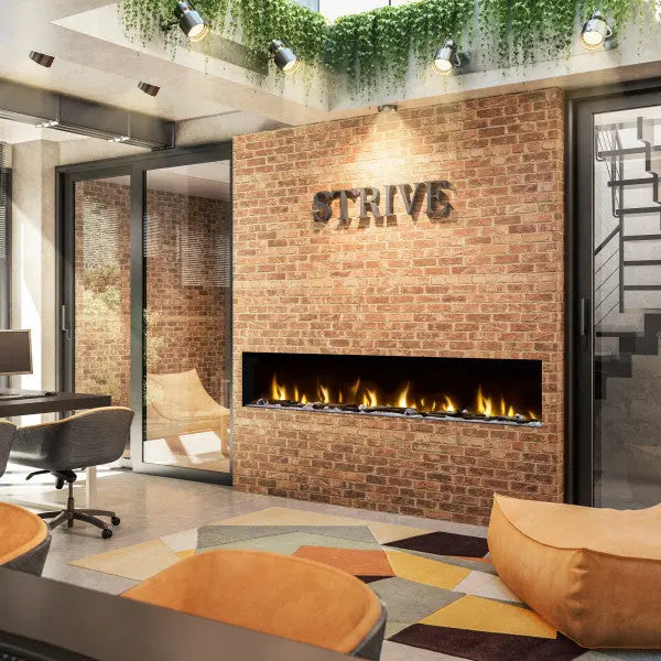Dimplex IgniteXL Bold 100" Linear Electric Fireplace - Dreamwood ...
