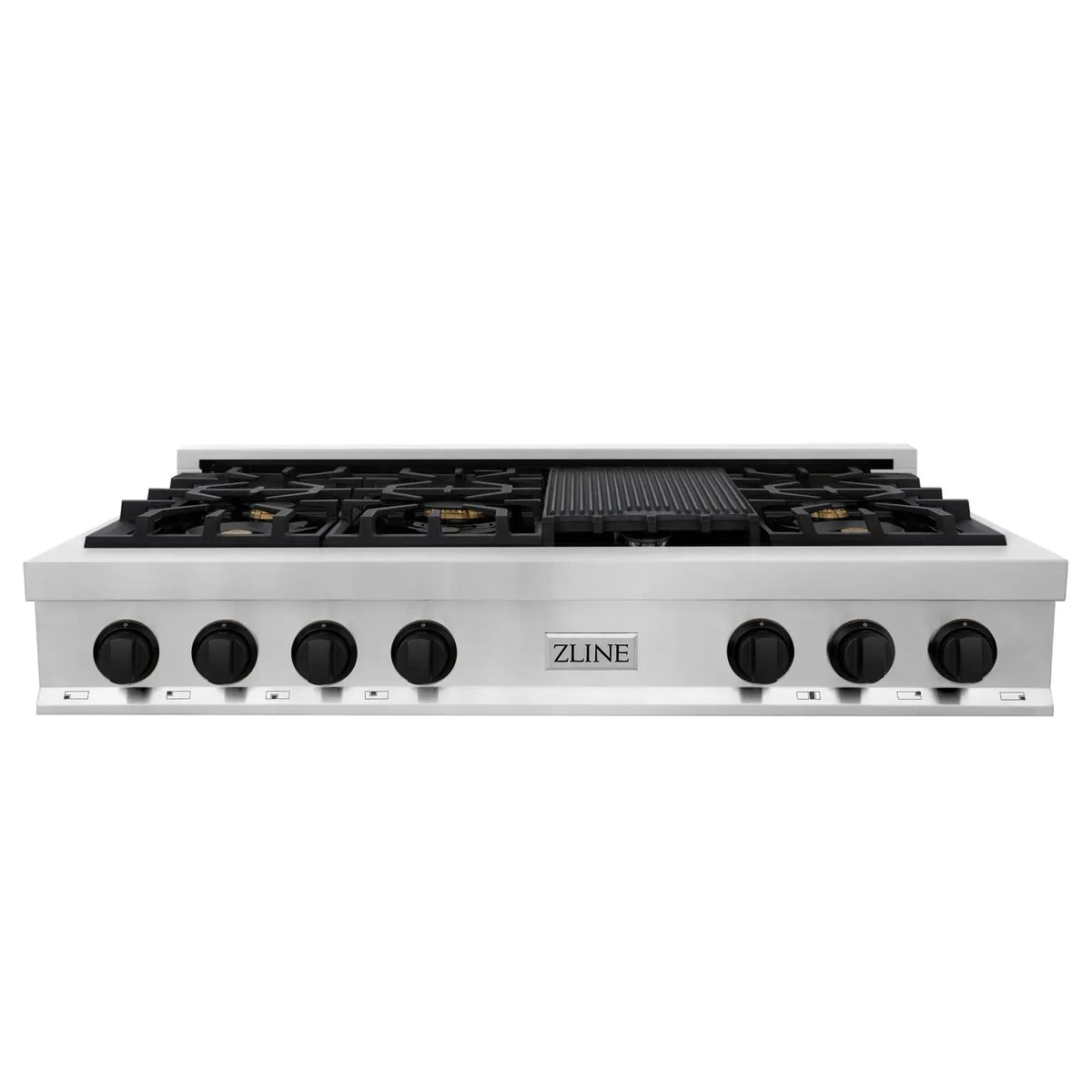 ZLINE 48" Autograph Edition Rangetop in Stainless Steel with Matte ...
