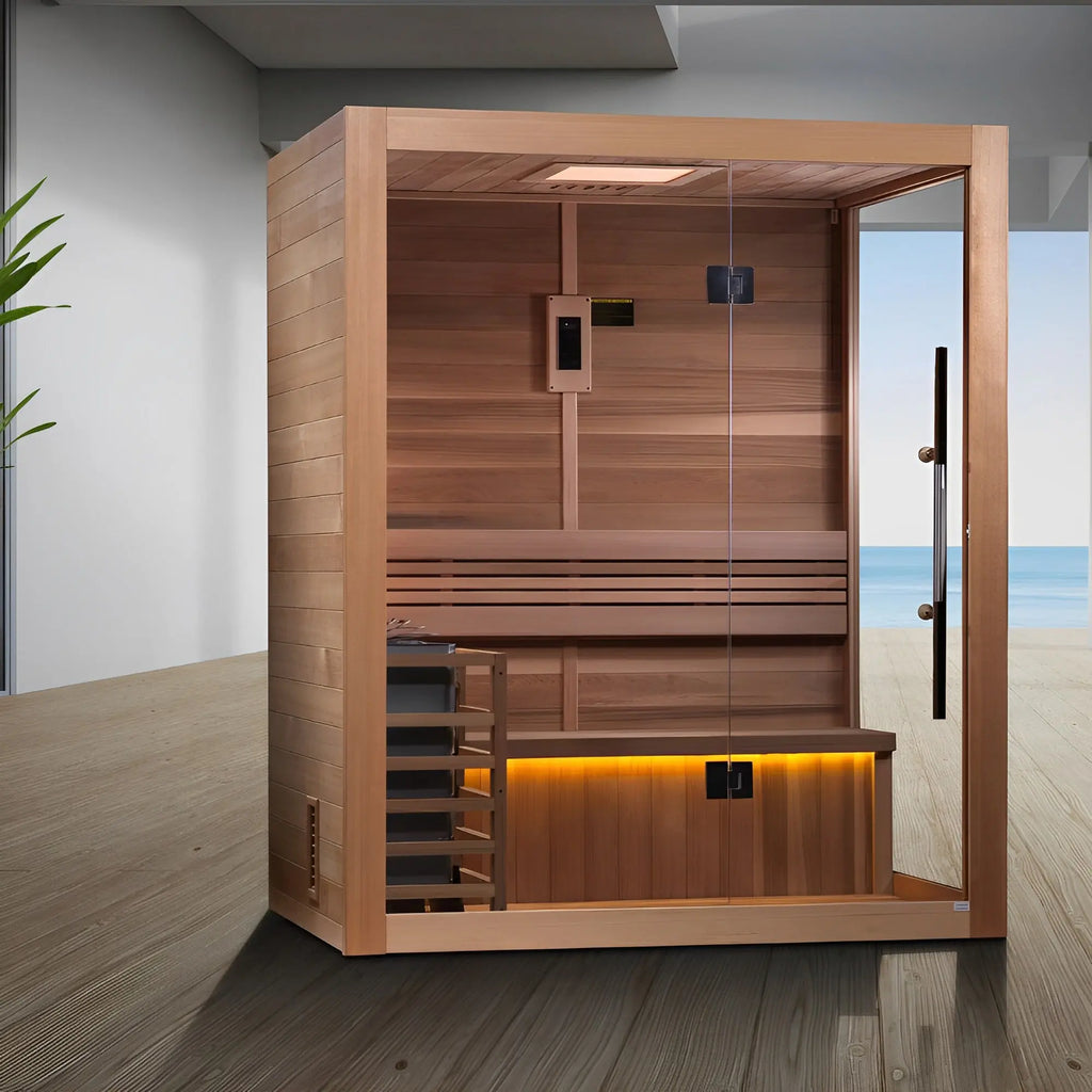 2 Person Indoor Sauna — Dreamwood Living