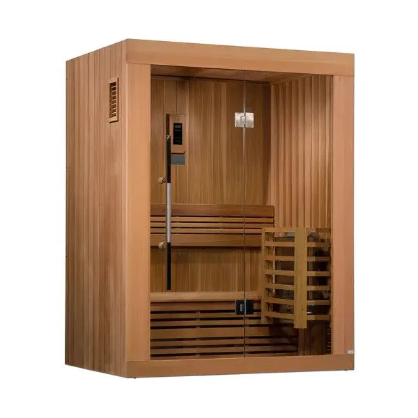 Golden Designs Sundsvall Edition 2 Person Traditional Steam Sauna - Ca ...