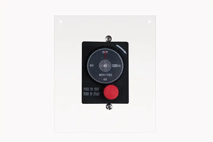 Summerset Mechanical 1 Hour Countdown Timer with Manual Emergency ...