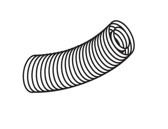 Superior Flexible 12-Foot Vent for 4.5x7.5-Inch SecureFlex Direct Vent ...